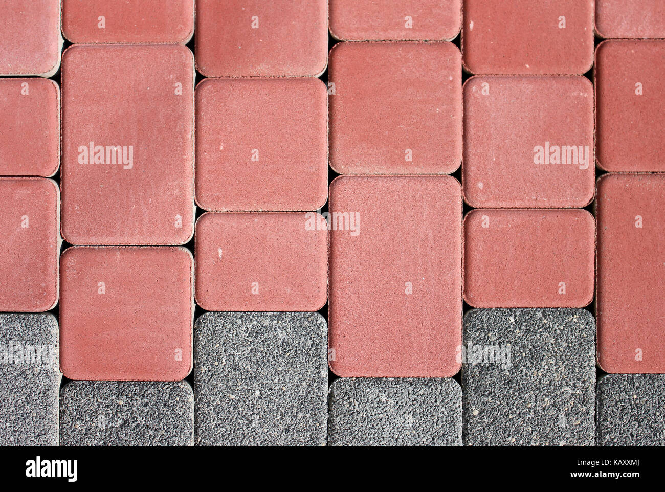 Paving slabs of various forms, flowers and the sizes for decoration of ...