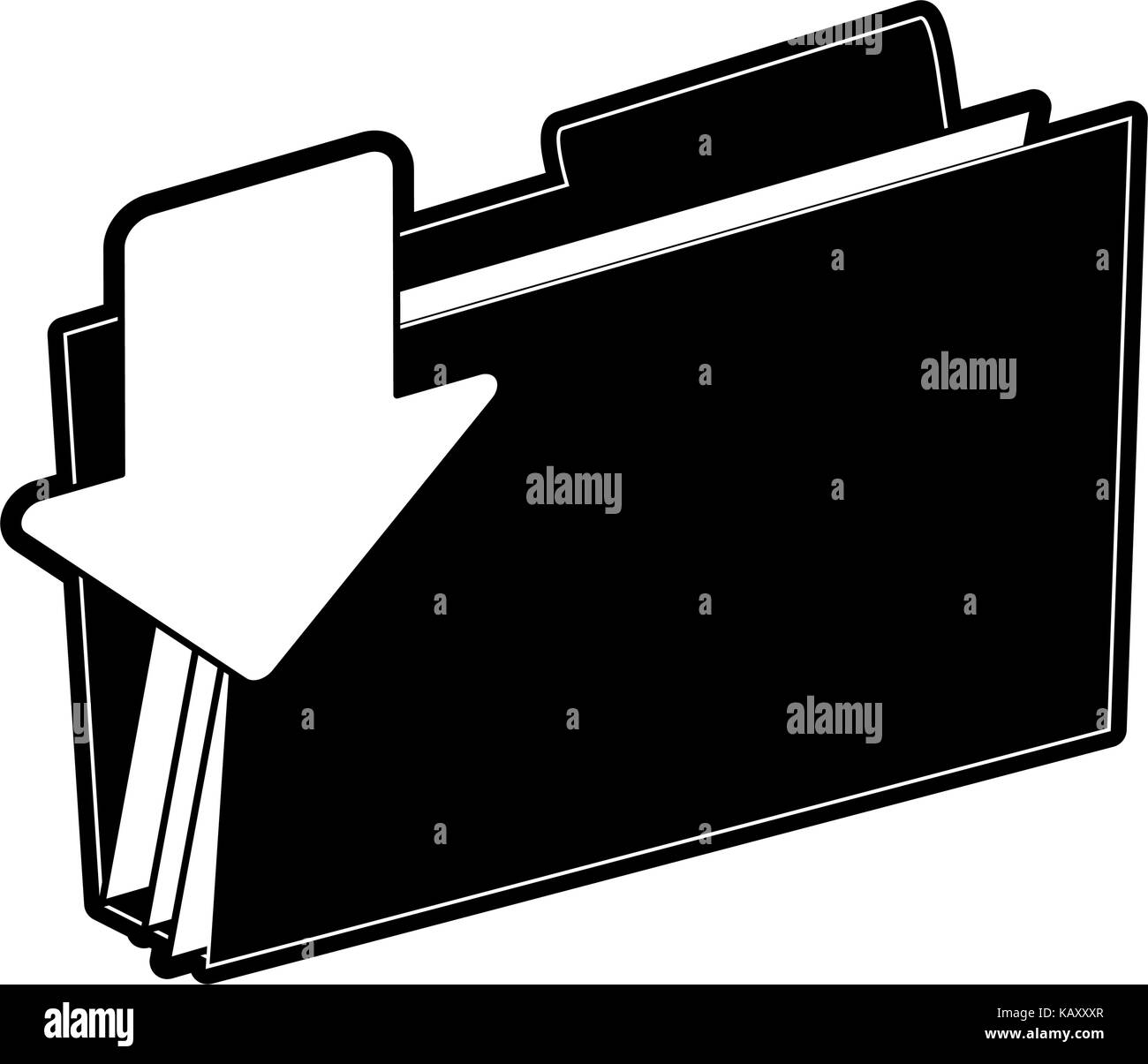 file folder icon image Stock Vector Image & Art - Alamy