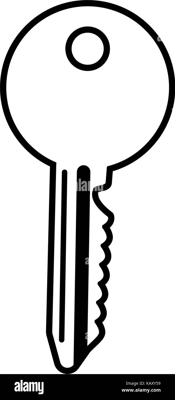 single key icon image Stock Vector Image & Art - Alamy