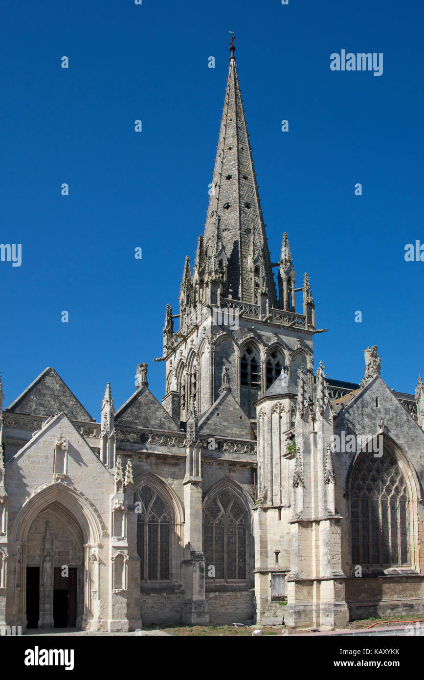 Notre Dame Church Carentan Normandy France Stock Photo - Alamy