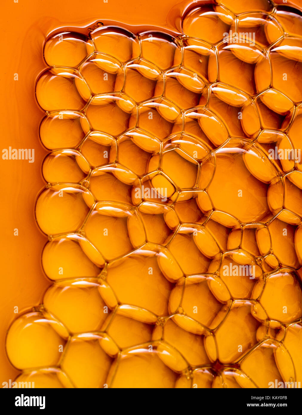 Colorful water bubles on water as abackground Stock Photo - Alamy