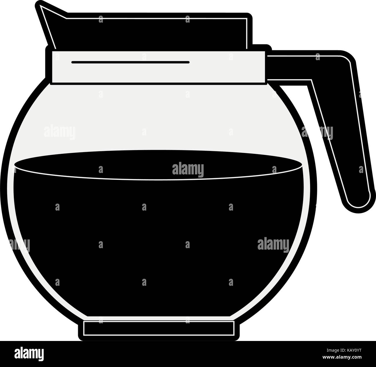 Coffee kettle drink Stock Vector Image & Art - Alamy