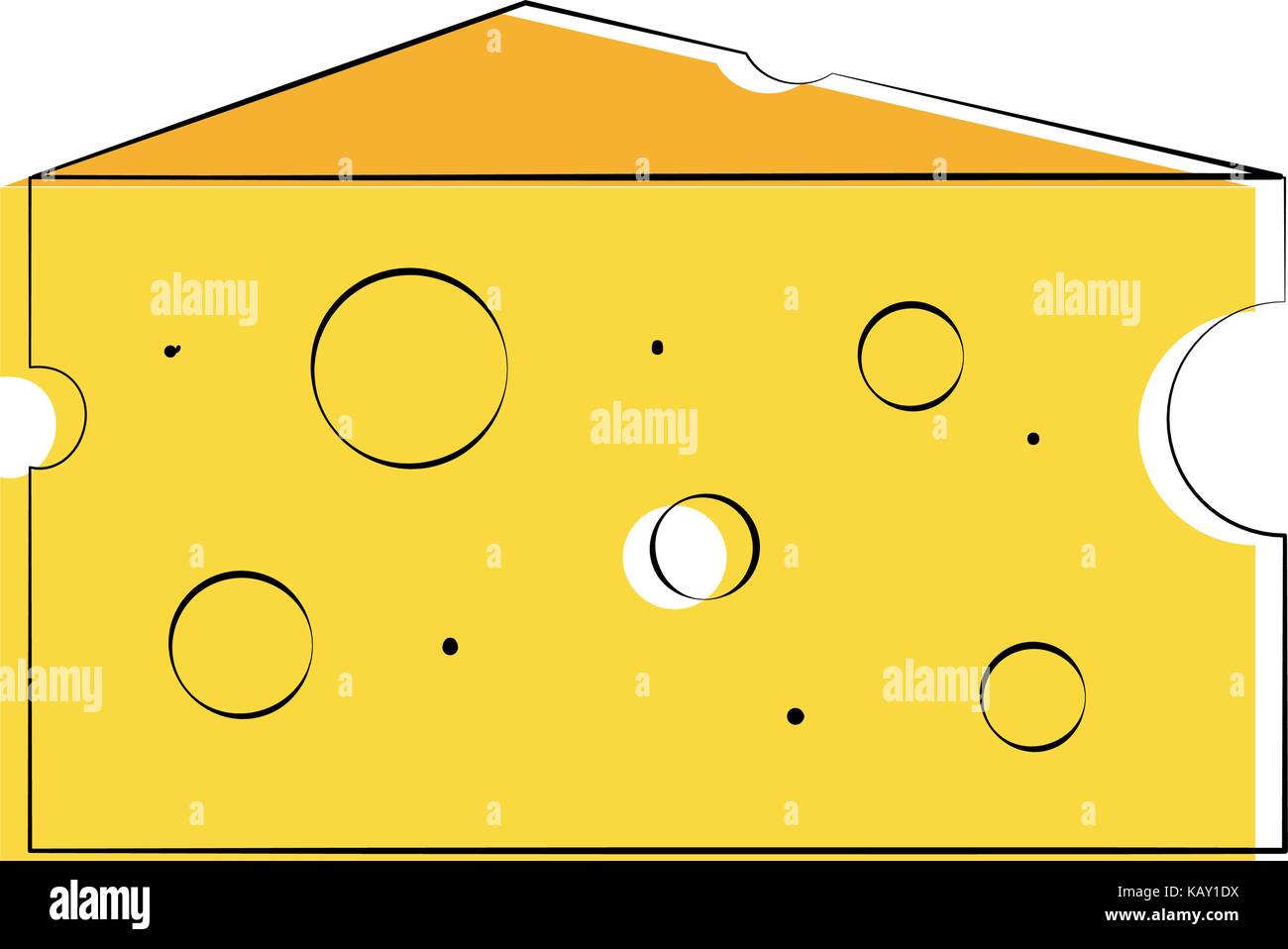 cheese slice icon image Stock Vector Image & Art - Alamy