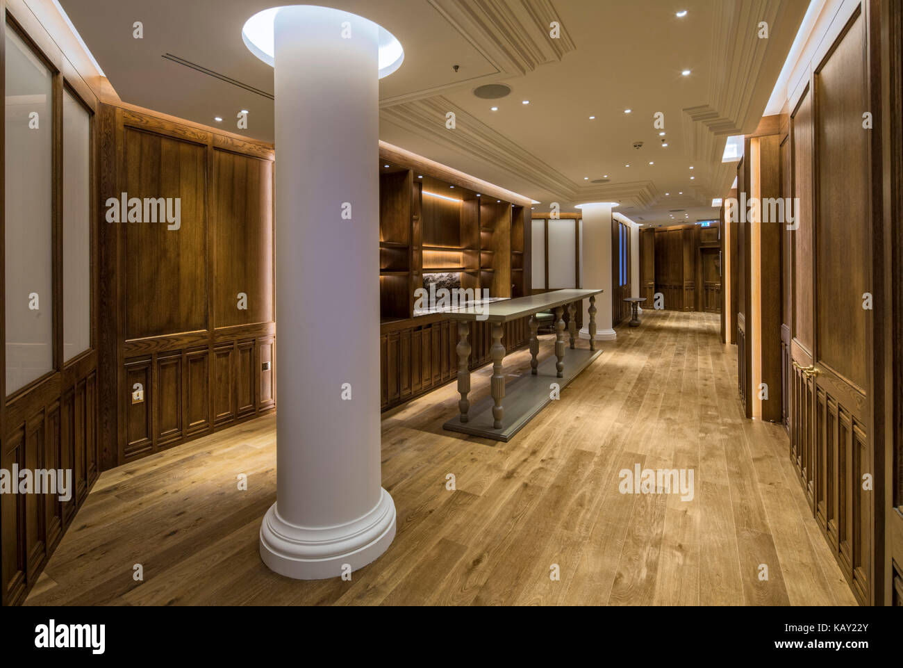 Entrance to business meeting rooms. Ten Trinity Square - The Club ...