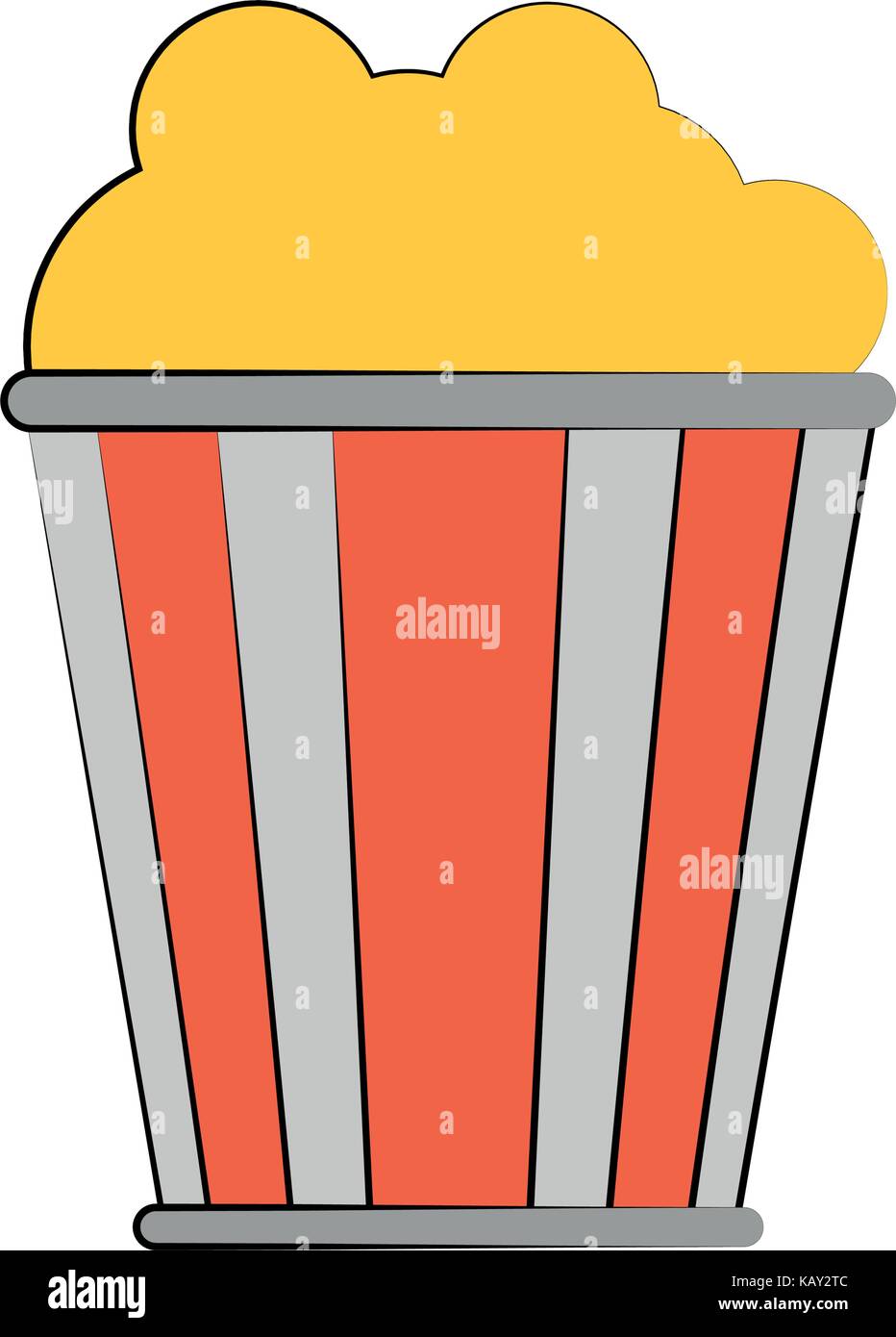 popcorn bucket icon image Stock Vector Image & Art - Alamy