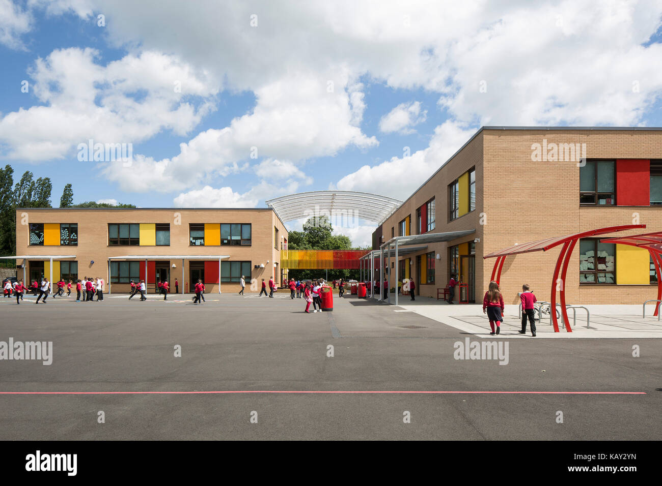 Exterior view of teaching blocks. Jubilee Wood Primary School, Milton ... Exterior view of teaching blocks. Jubilee Wood Primary School, Milton ...