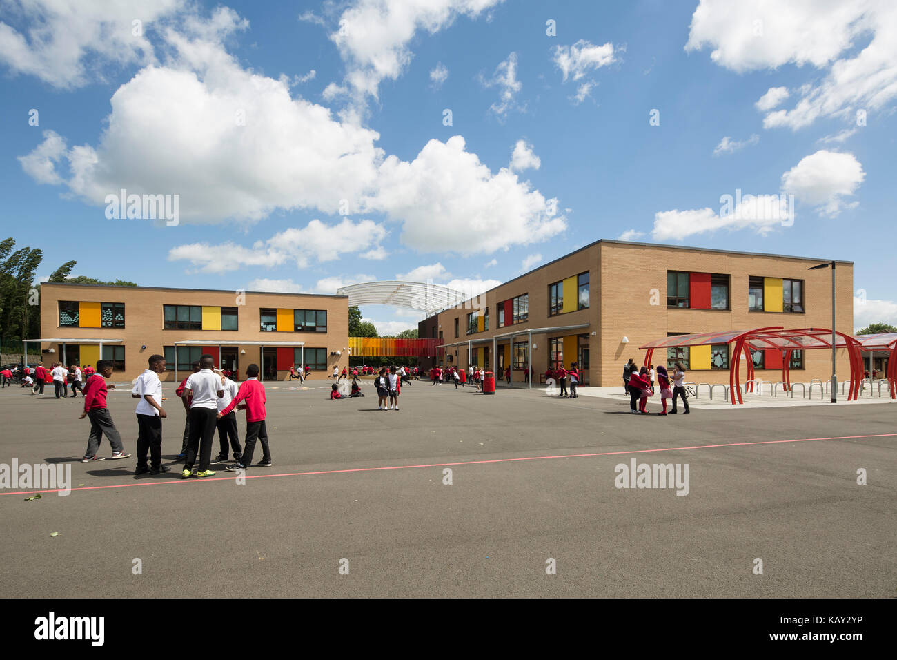 Exterior view of teaching blocks. Jubilee Wood Primary School, Milton ... Exterior view of teaching blocks. Jubilee Wood Primary School, Milton ...