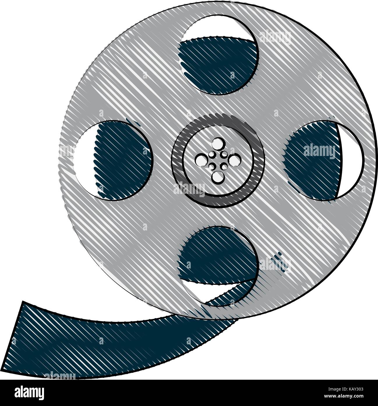 tape reel icon image Stock Vector Image & Art - Alamy