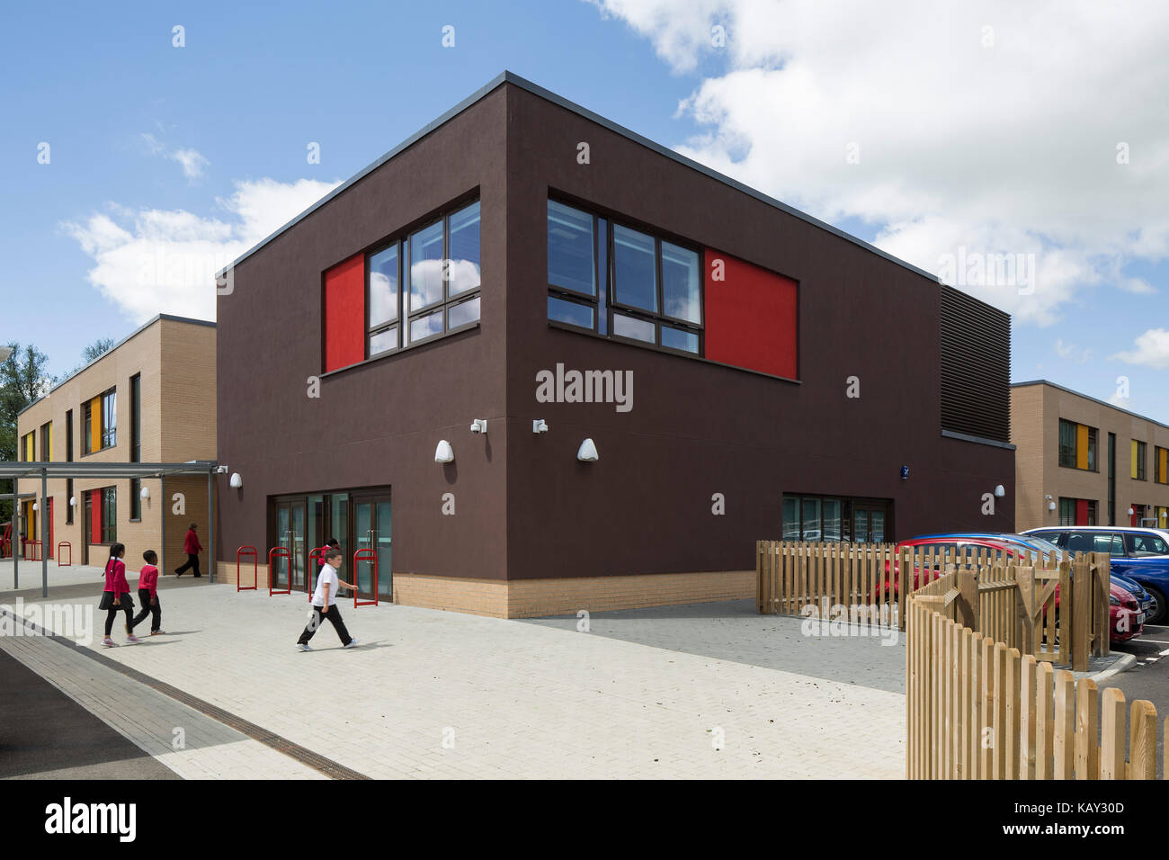 Exterior view of corner of teaching block. Jubilee Wood Primary School ... Exterior view of corner of teaching block. Jubilee Wood Primary School ...