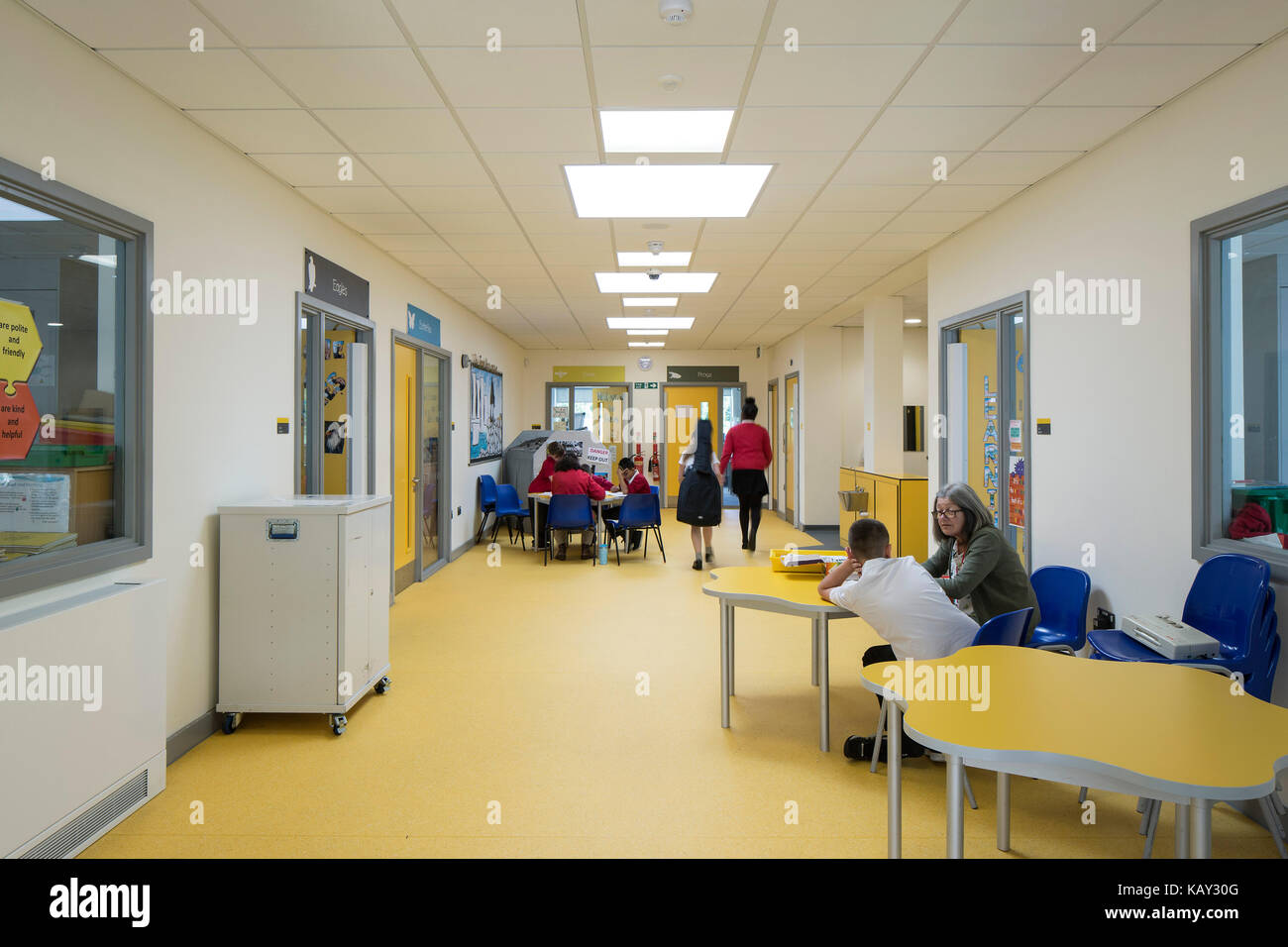 Interior view of breakout space. Jubilee Wood Primary School, Milton ... Interior view of breakout space. Jubilee Wood Primary School, Milton ...