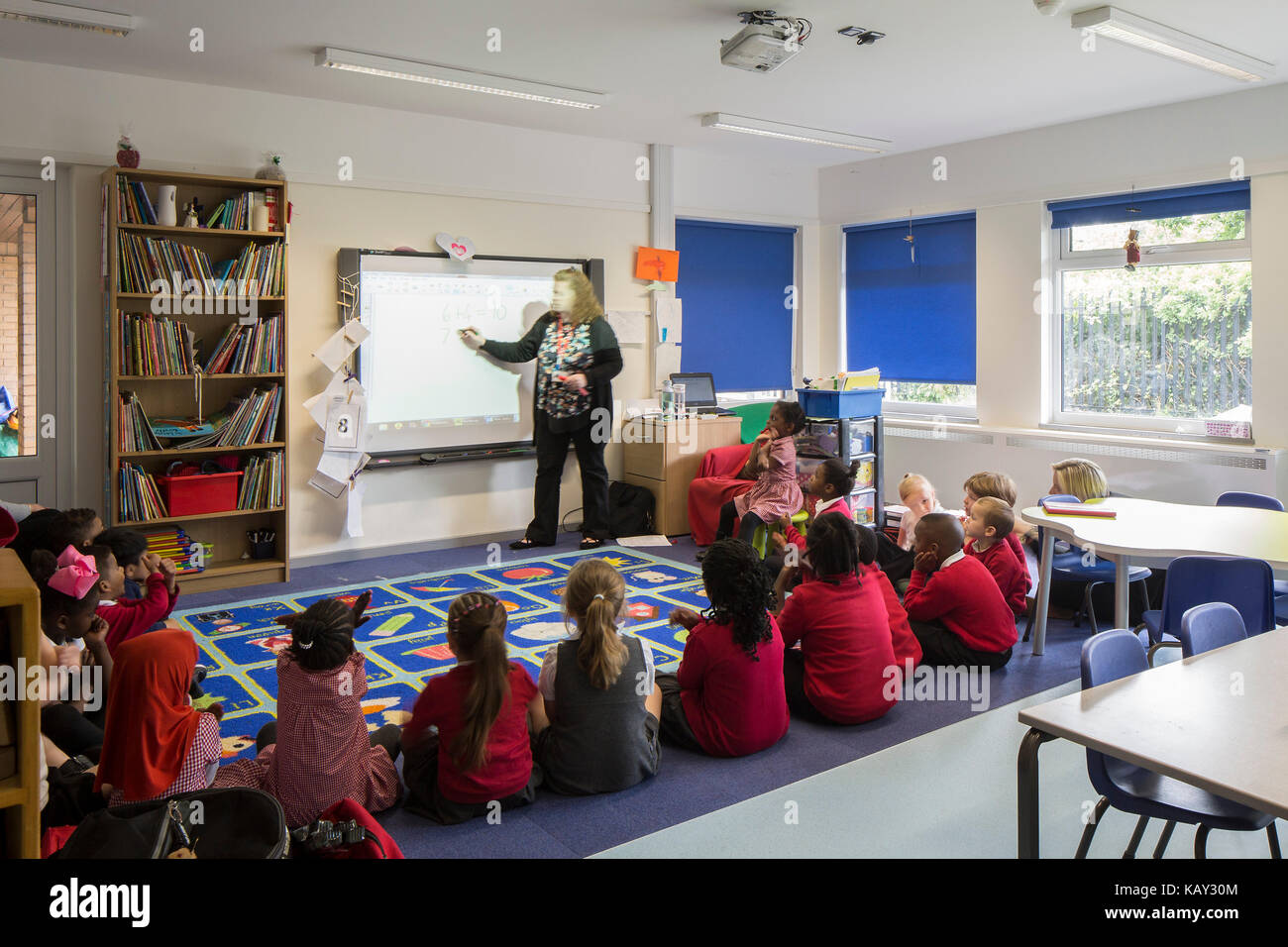 Jubilee school children hi-res stock photography and images - Alamy