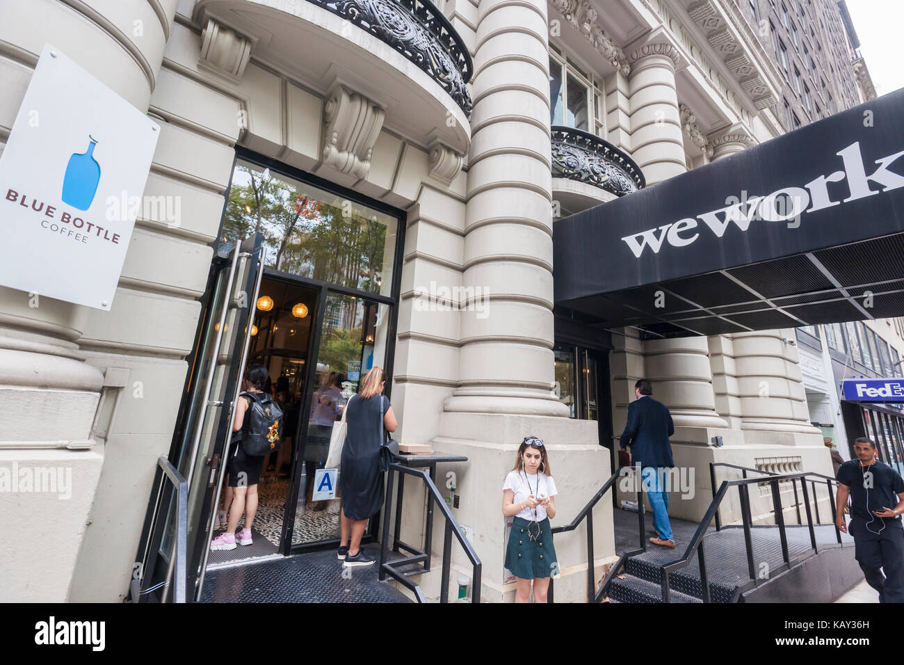 Blue bottle coffee nestlé hi-res stock photography and images - Alamy