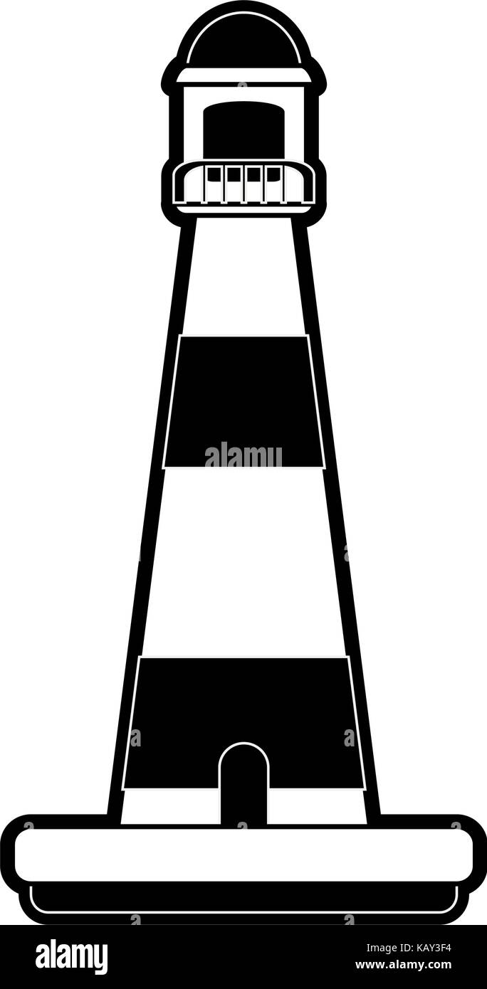 lighthouse nautical icon image Stock Vector Image & Art - Alamy