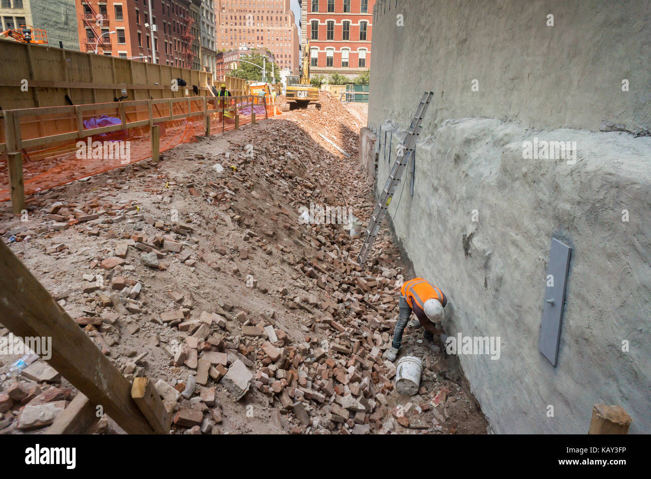Trench foundation hi-res stock photography and images - Alamy