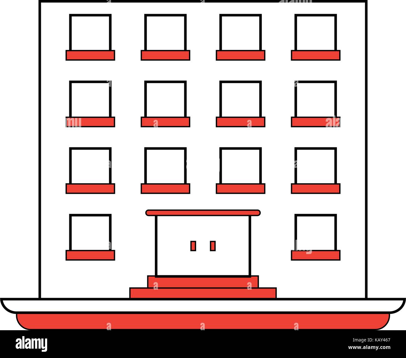 building big square icon image Stock Vector Image & Art - Alamy