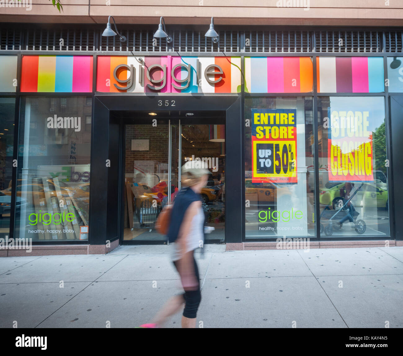 A Giggle baby boutique in the Upper West Side neighborhood in New York ...