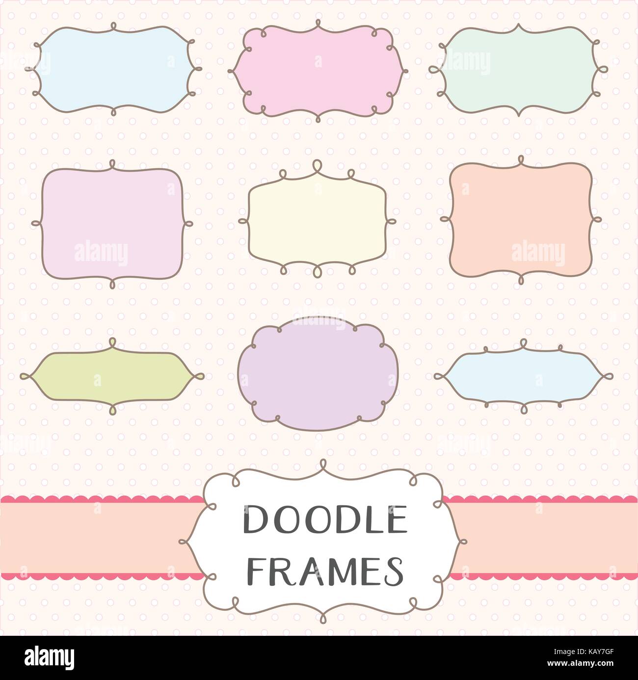 Cute frame hi-res stock photography and images - Alamy