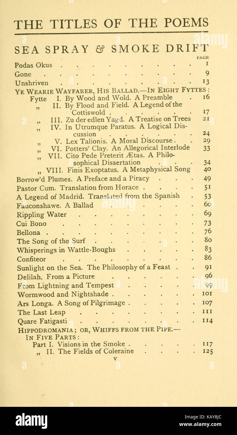 The poems of Adam Lindsay Gordon BHL18030619 Stock Photo - Alamy