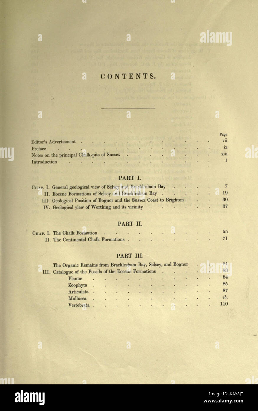 The geology and fossils of the Tertiary and Cretaceous formations of ...