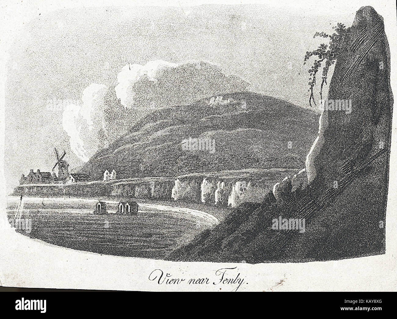 Tenby map hi-res stock photography and images - Alamy