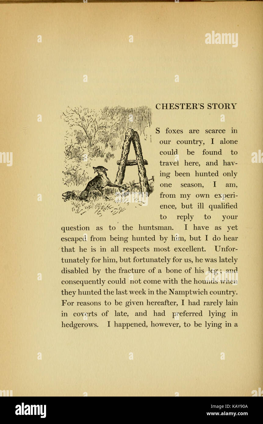 The life of a fox, written by himself; and, Extracts from the diary of ...