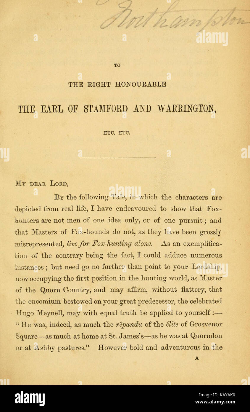 Master of the hounds hi-res stock photography and images - Alamy