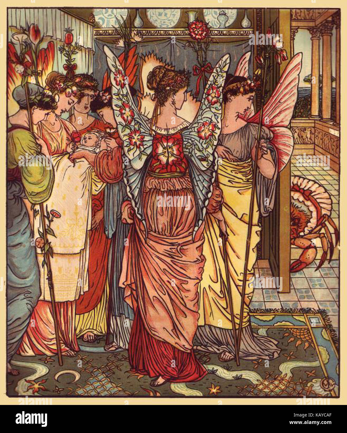 Walter Crane, a prominent English artist, created 'Hind3', a work that ...