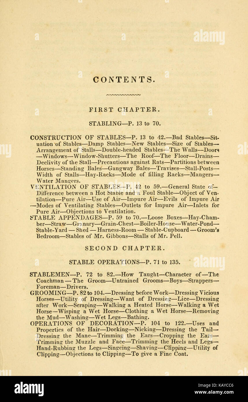 Stable book hi-res stock photography and images - Alamy