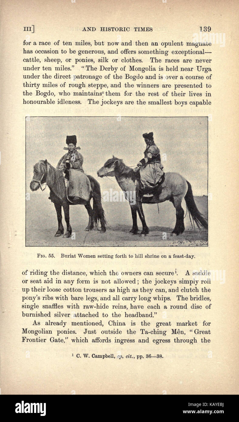 This page from *The Origin and Influence of the Thoroughbred Horse ...