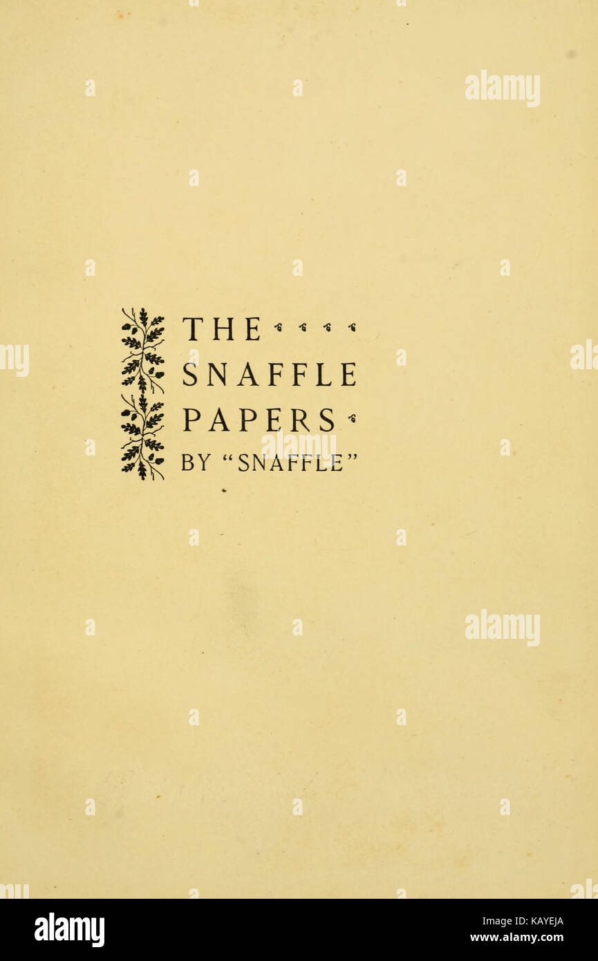 Snaffle hi-res stock photography and images - Alamy