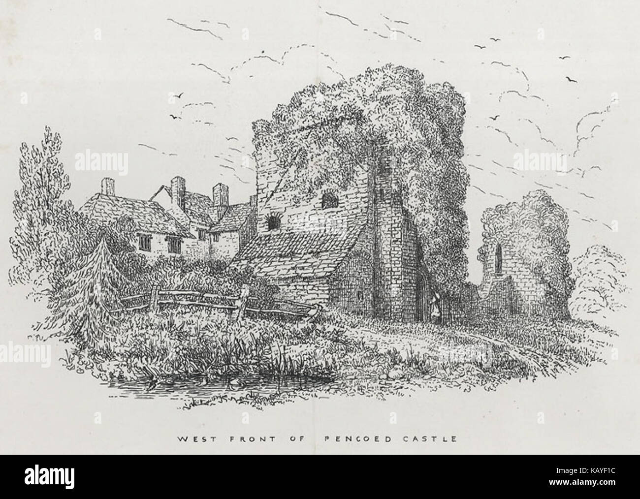 Pencoed castle hi-res stock photography and images - Alamy