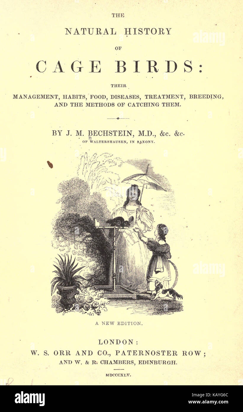 An in-depth study of the natural history of cage birds, offering ...