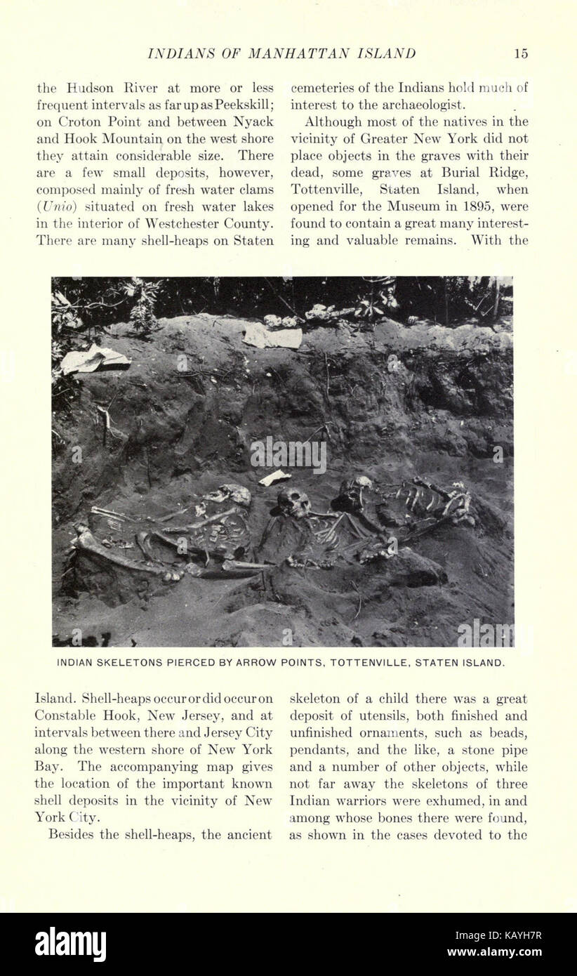 Manhattan island native america hi-res stock photography and images - Alamy