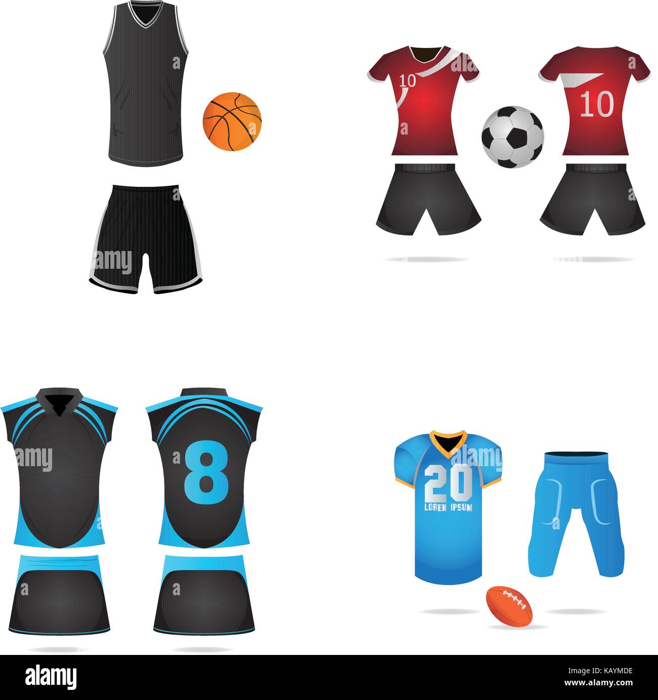 Uniform Uniforms Stock Vector Images Alamy