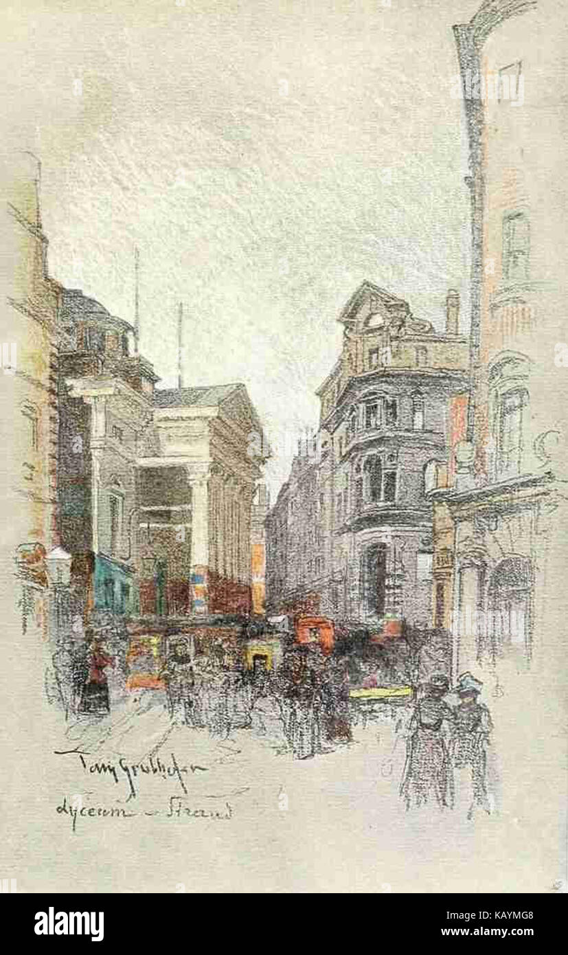 The strand london map hi-res stock photography and images - Alamy