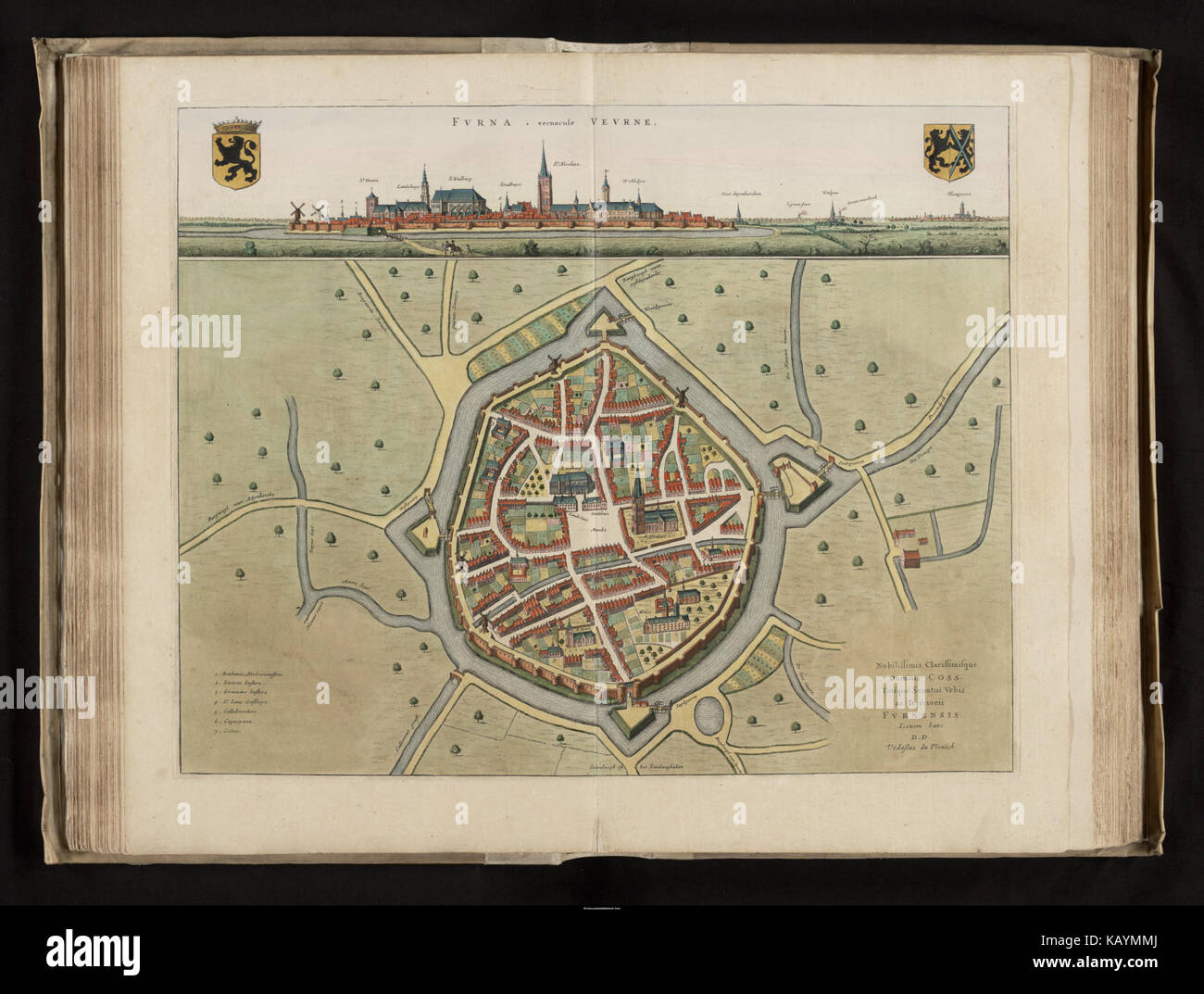 Veurne map hi-res stock photography and images - Alamy