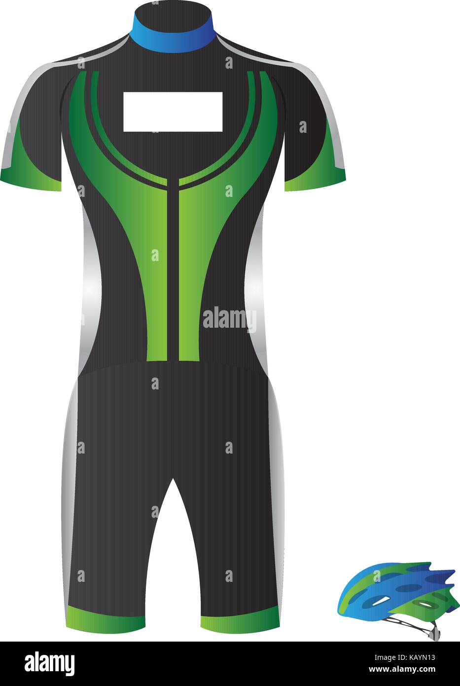 Isolated cycling uniform Stock Vector Image & Art - Alamy