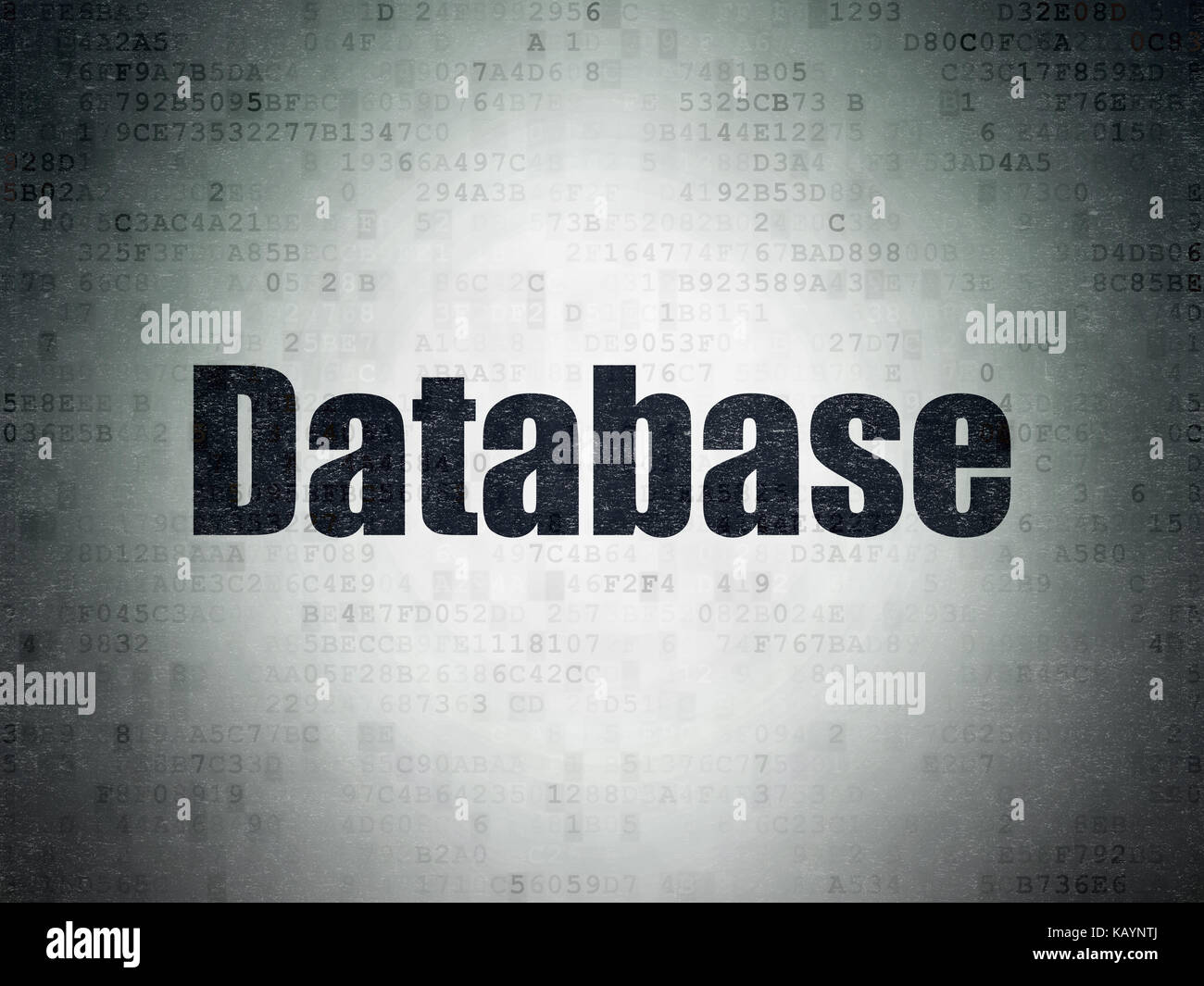 Database concept: Database on Digital Data Paper background Stock Photo ...