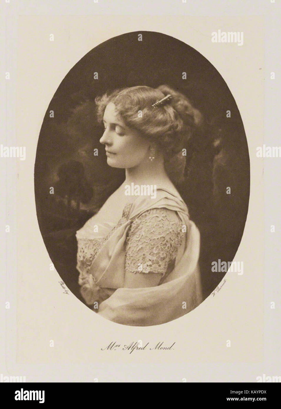 Violet Florence Mabel MOND (GOETZE), Baroness Melchett, DBE (1867 1945 ...