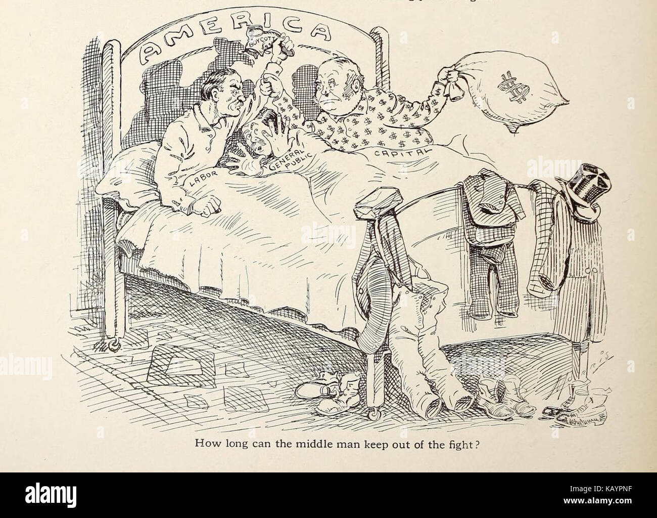1930s political cartoon hi-res stock photography and images - Alamy