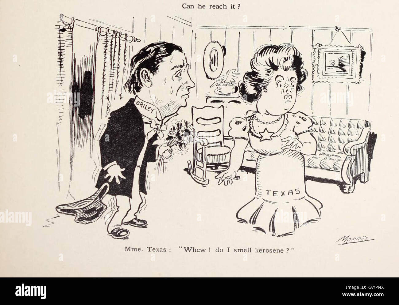 WCMorris Spokesman Review cartoons 108 Stock Photo - Alamy