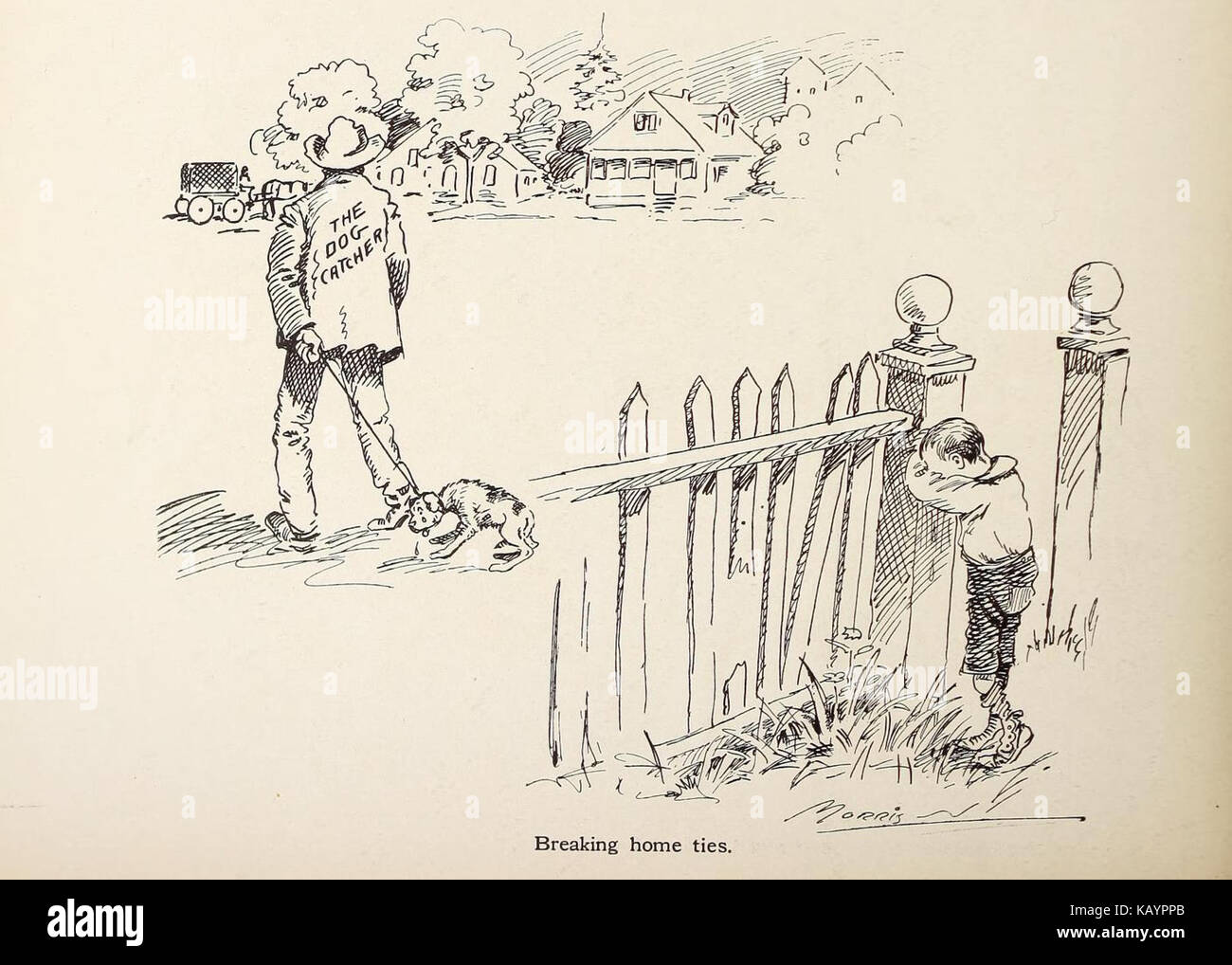 WCMorris Spokesman Review cartoons 121 Stock Photo - Alamy