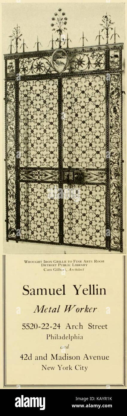 Yellin T Square Club Catalogue 1922 p.242 Stock Photo - Alamy