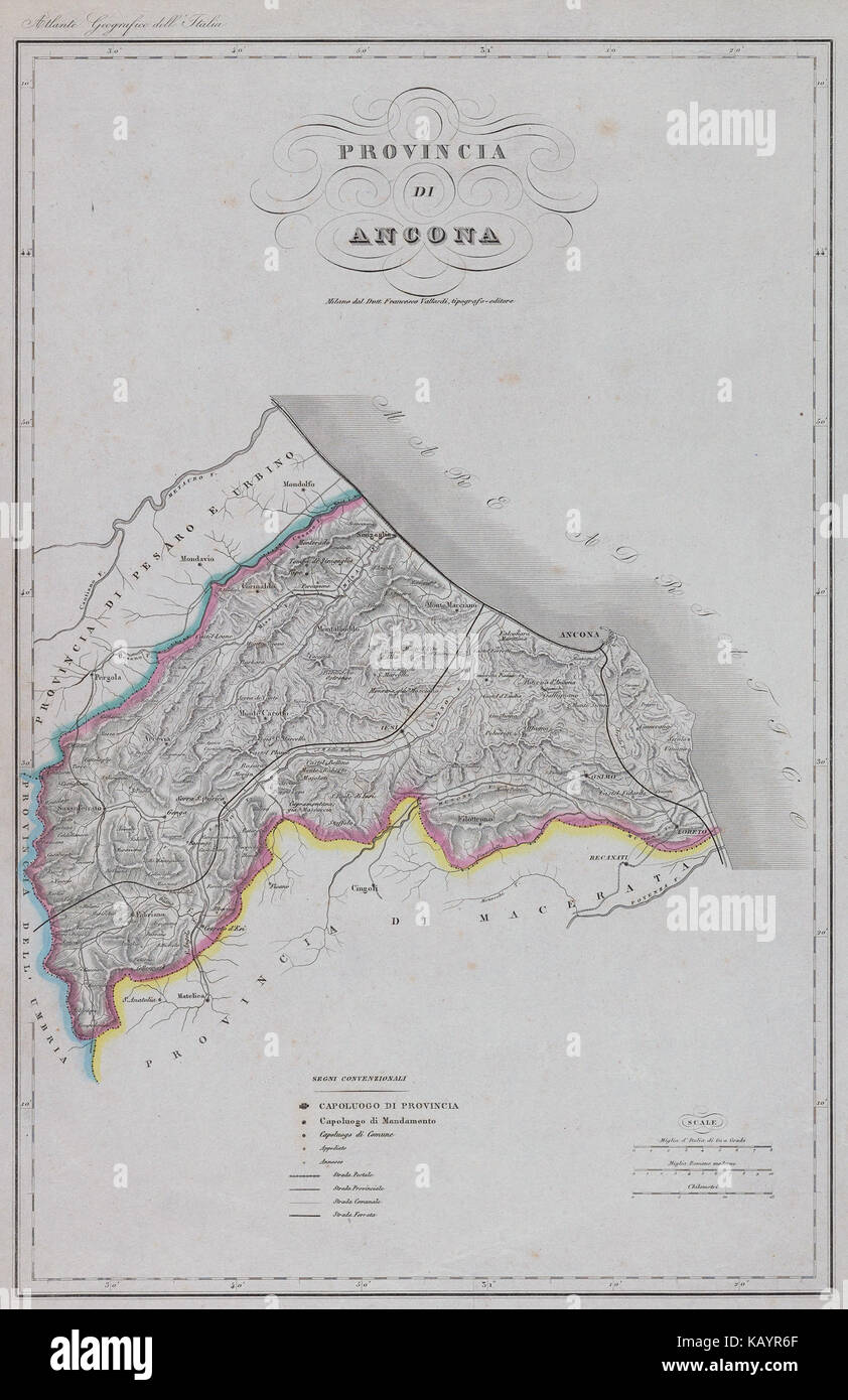 Archival italy map hi-res stock photography and images - Alamy