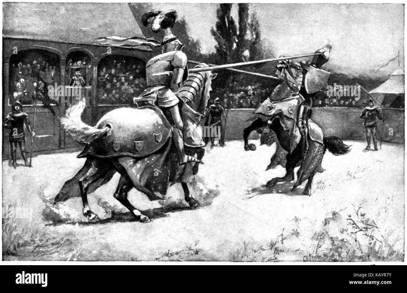 Medieval company Black and White Stock Photos & Images - Alamy