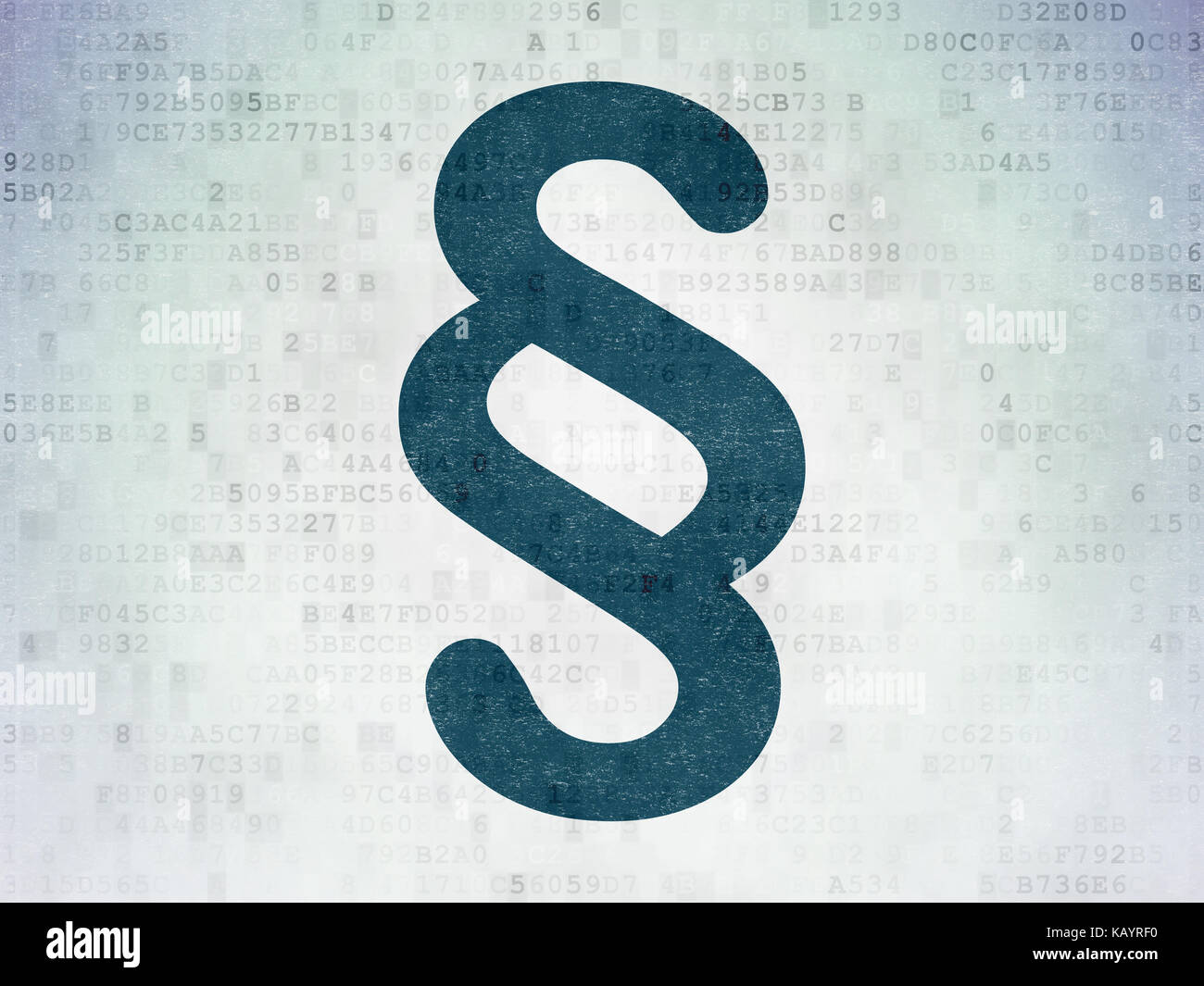 Law concept: Paragraph on Digital Data Paper background Stock Photo - Alamy