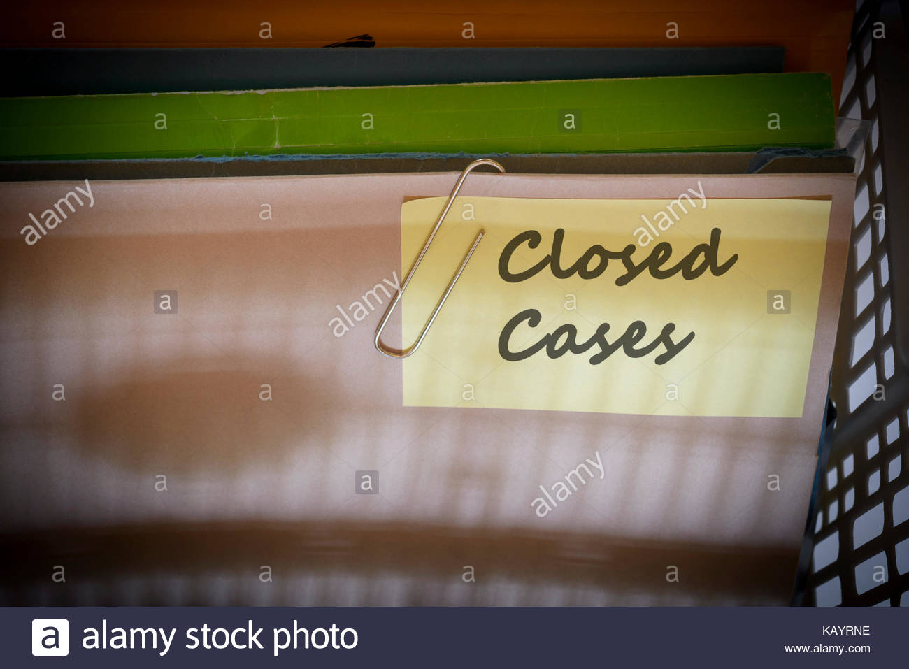File Case Closed High Resolution Stock Photography and Images - Alamy