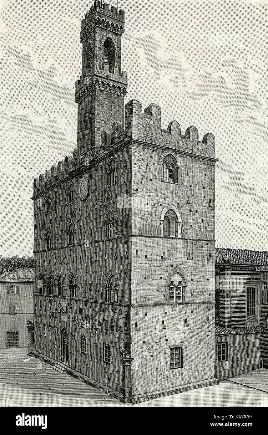 Volterra ancient town medieval hi-res stock photography and images - Alamy