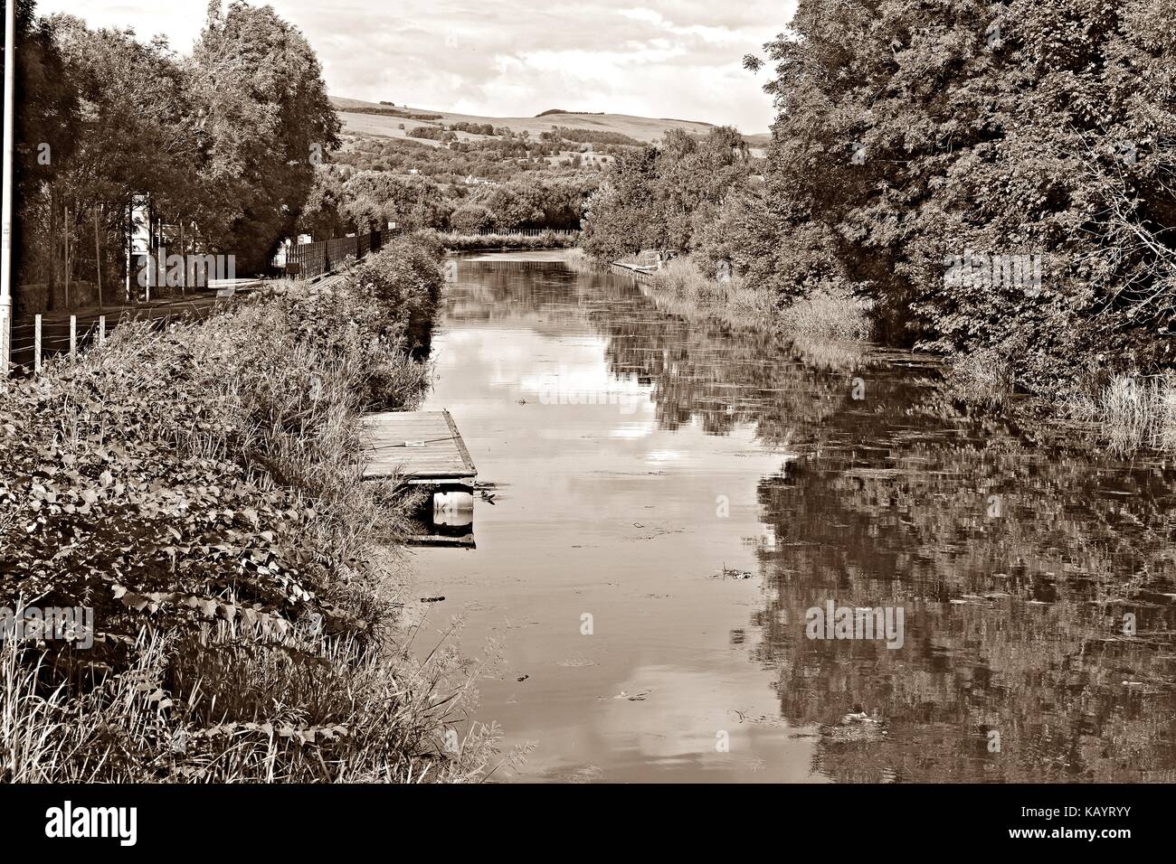 Twechar village hi-res stock photography and images - Alamy