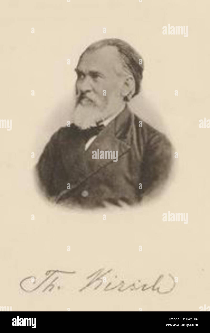 Theodor Franz Wilhelm Kirsch was a German physician and scientist. His ...